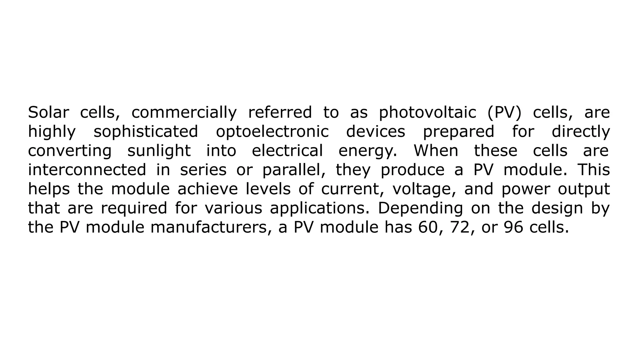The Complete Guide to Photovoltaic (PV) Modules | PDF