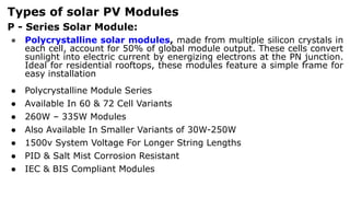 The Complete Guide to Photovoltaic (PV) Modules | PDF