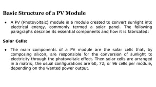 The Complete Guide to Photovoltaic (PV) Modules | PDF