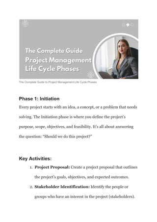 The Complete Guide to Project Management Life Cycle Phases.pdf ...