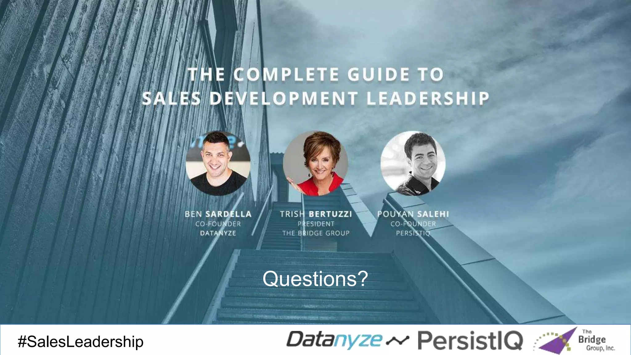 The Complete Guide to Sales Development Leadership | PPT