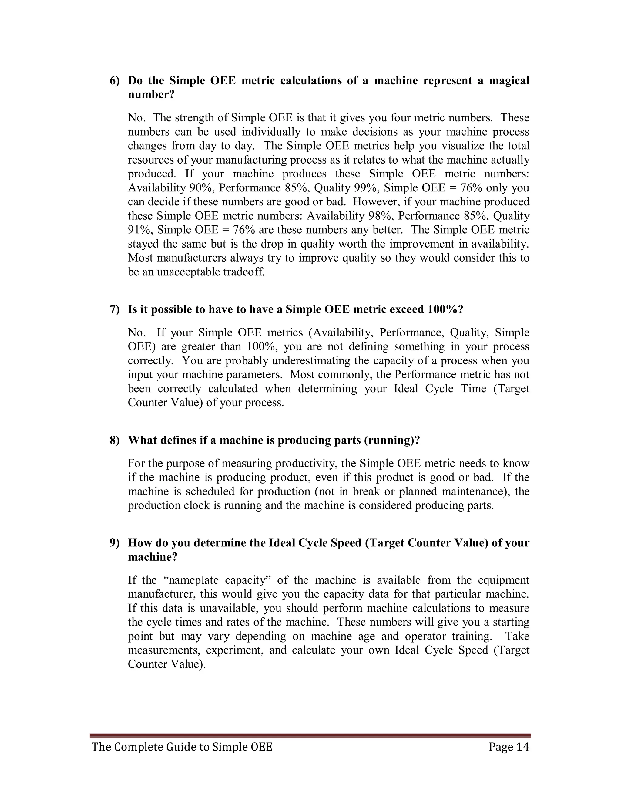 The+complete+guide+to+simple+oee | PDF