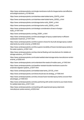 The Complete Guide to Sludge Holding Tanks Features, Benefits, and ...