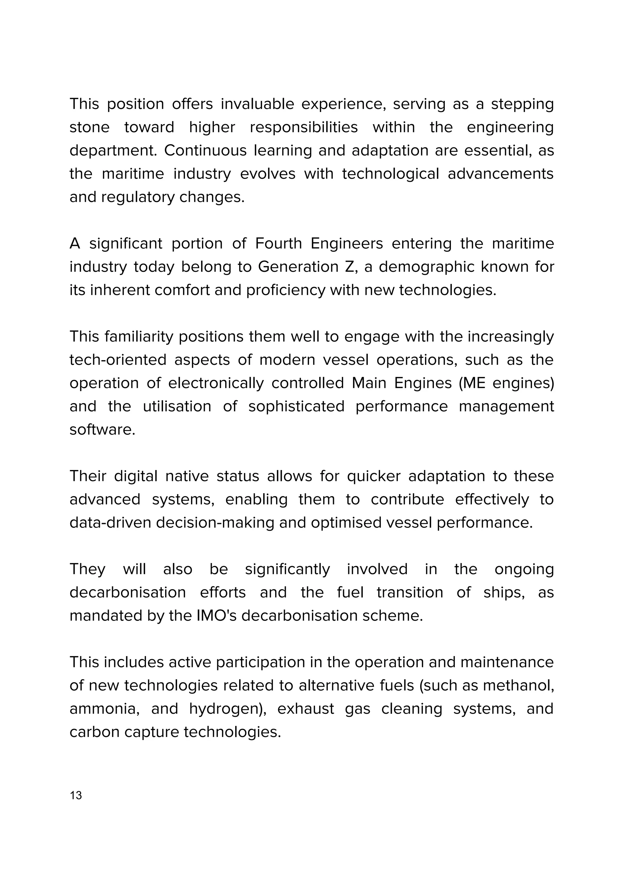 The Complete Guide to the Role of the Fourth Engineer On Ships | PDF