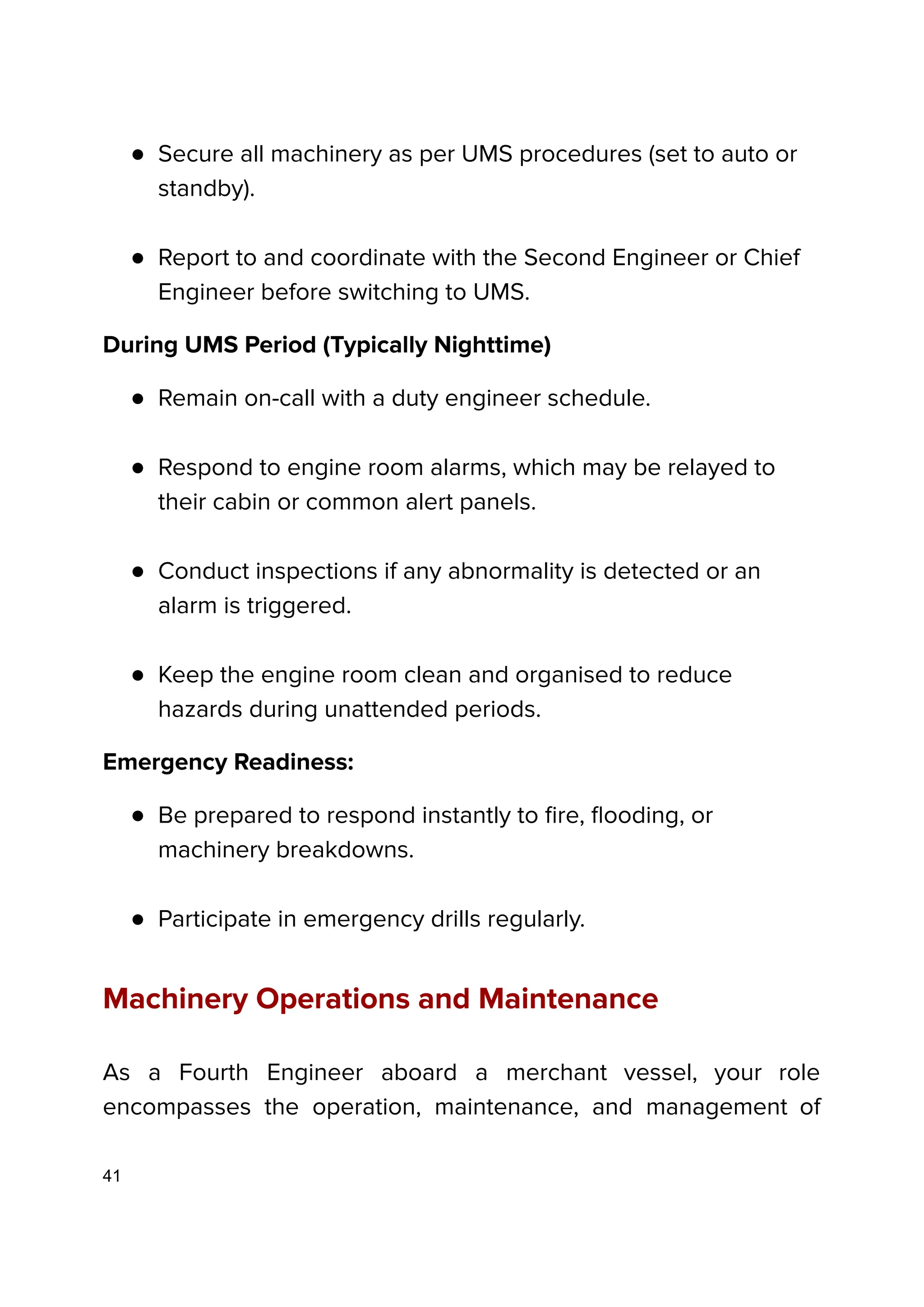 The Complete Guide to the Role of the Fourth Engineer On Ships | PDF