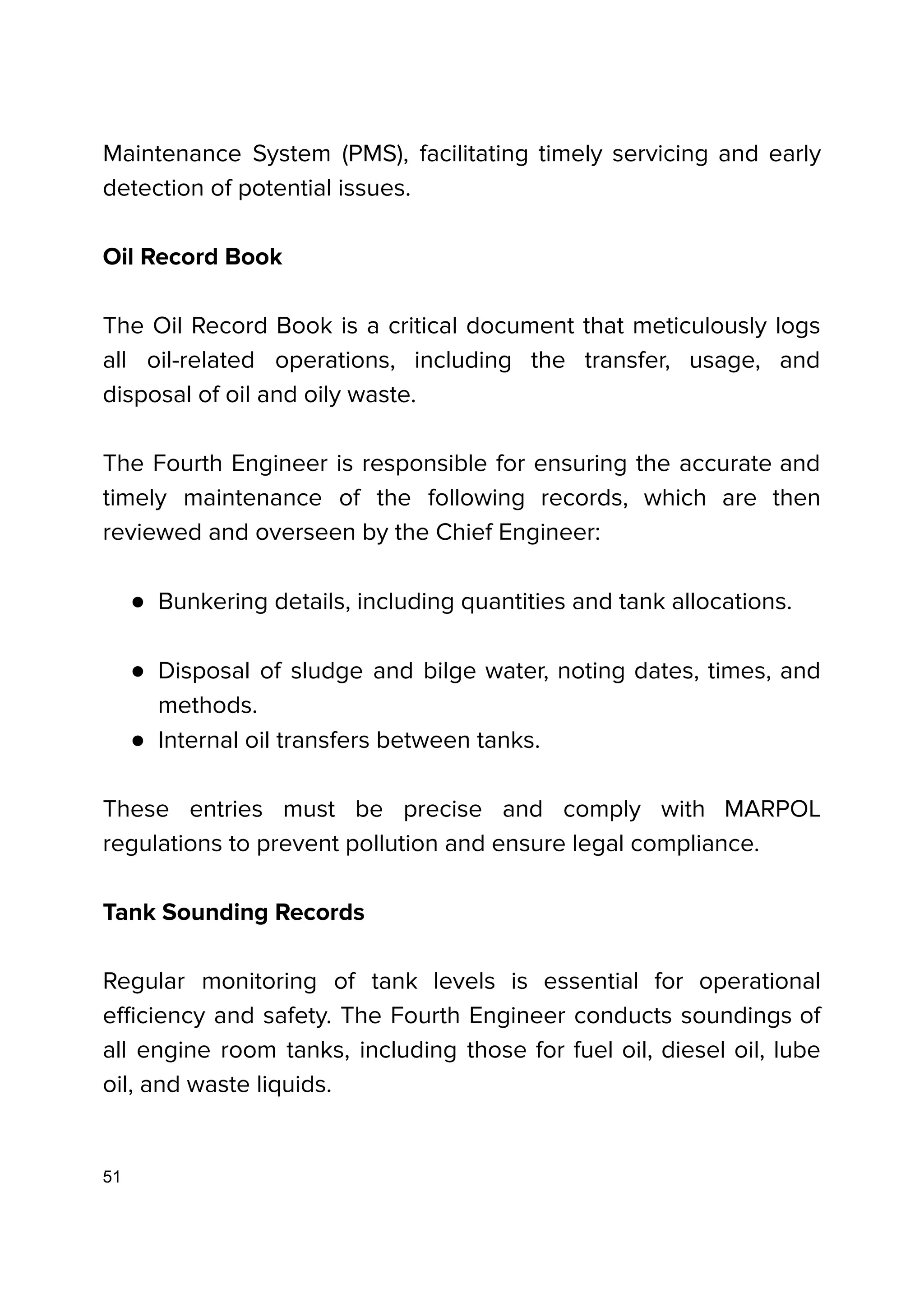 The Complete Guide to the Role of the Fourth Engineer On Ships | PDF