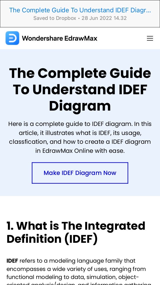 The Complete Guide To Understand IDEF Diagram EdrawMax Online.pdf