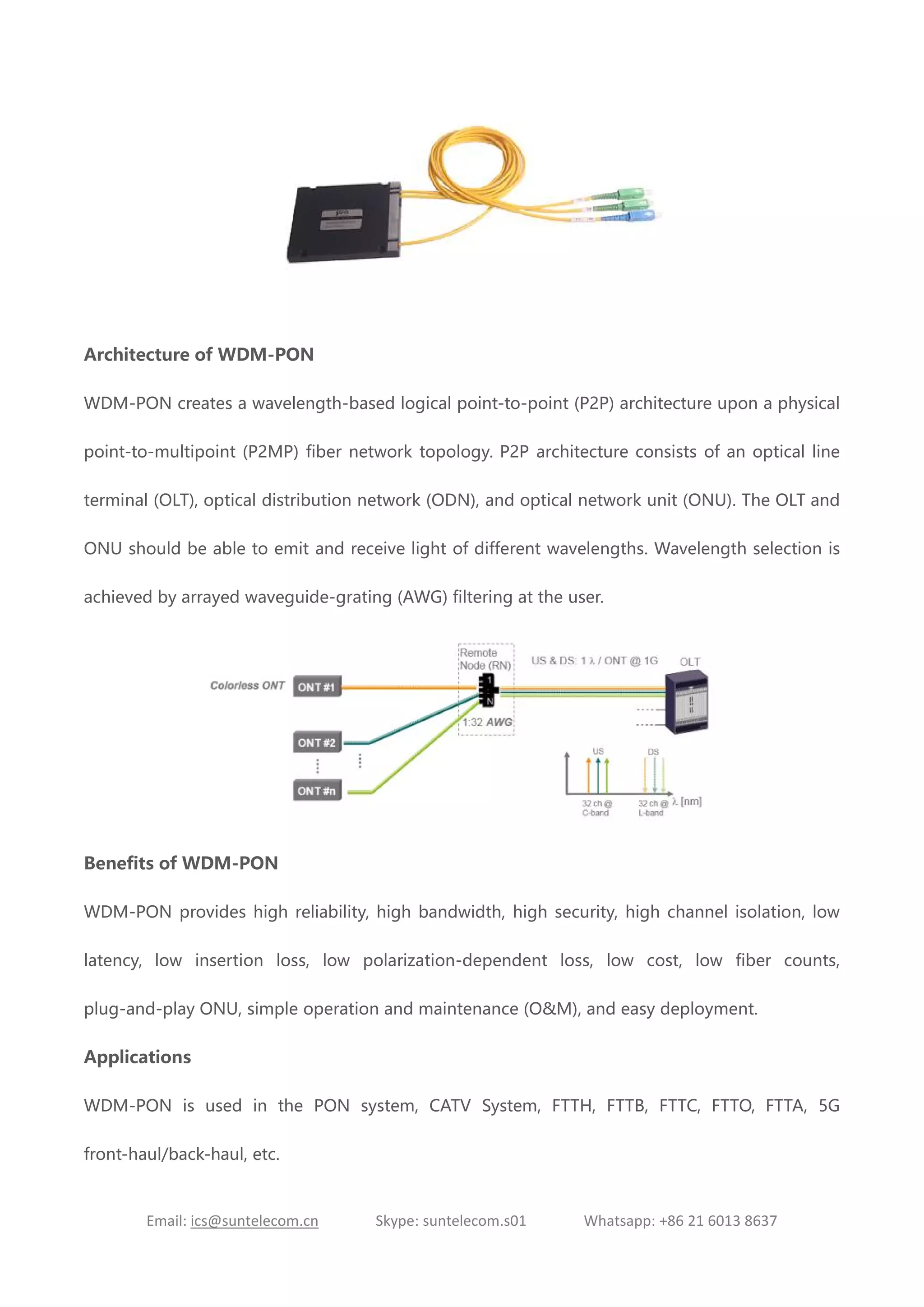 The Complete Guide to WDM-PON You Must Know | PDF
