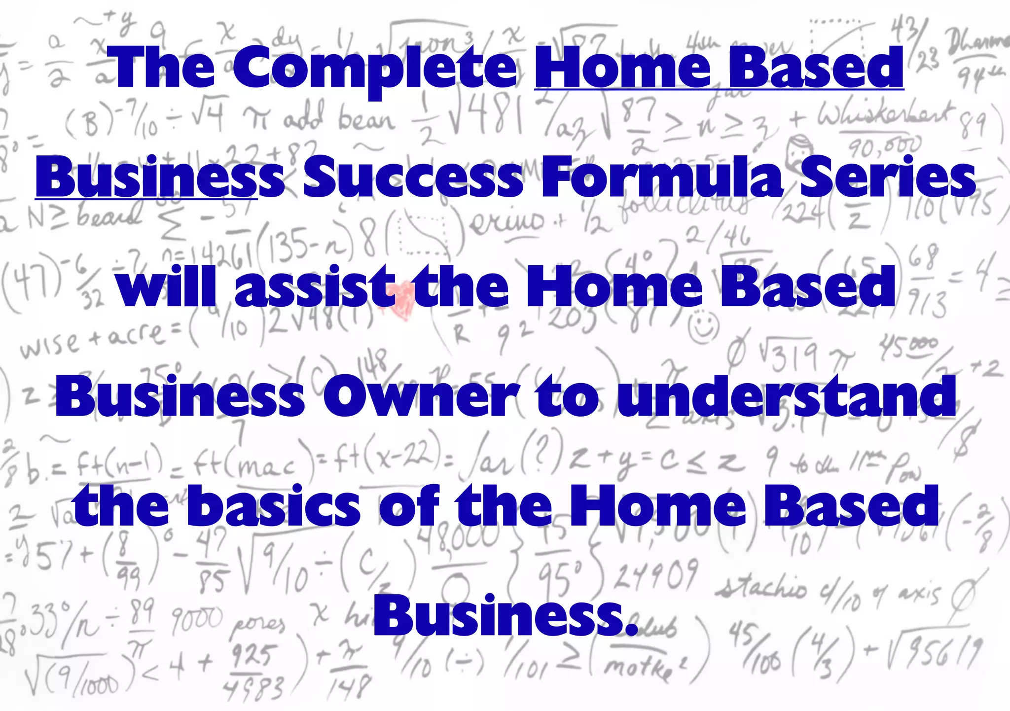 Business success formula. | PDF