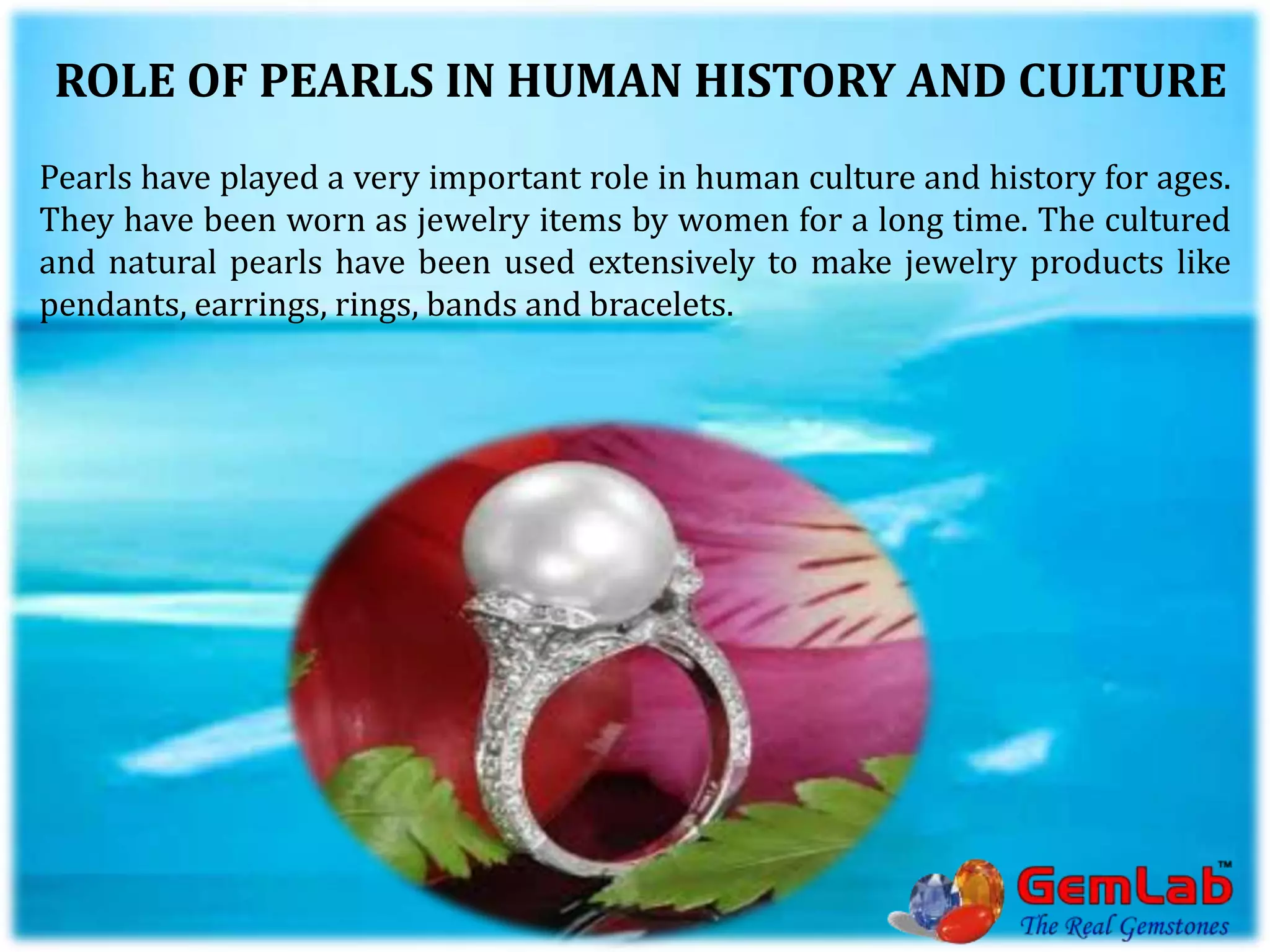 The complete information about cultured pearl stone | PPTX