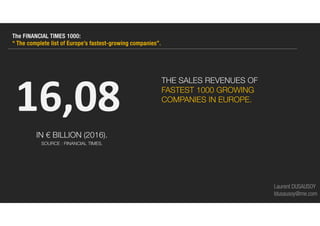 The complete list of Europe’s fastest-growing companies | PDF