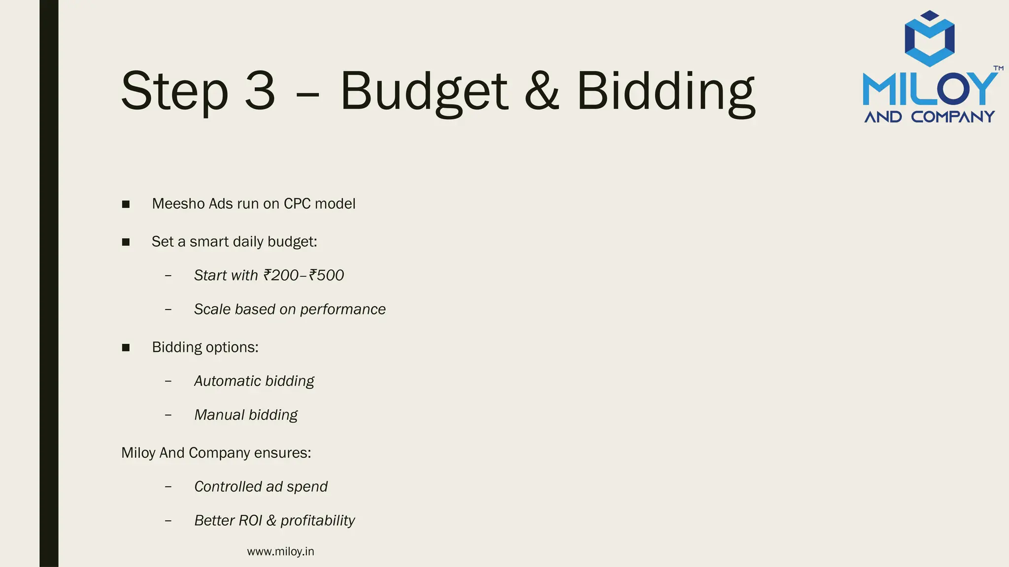 Complete Meesho Ads Guide – Setup, Targeting & Budgeting | Miloy And ...