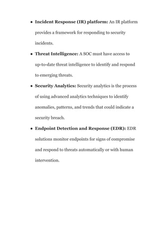 The Complete Security Operations Center Guide for 2023 | PDF