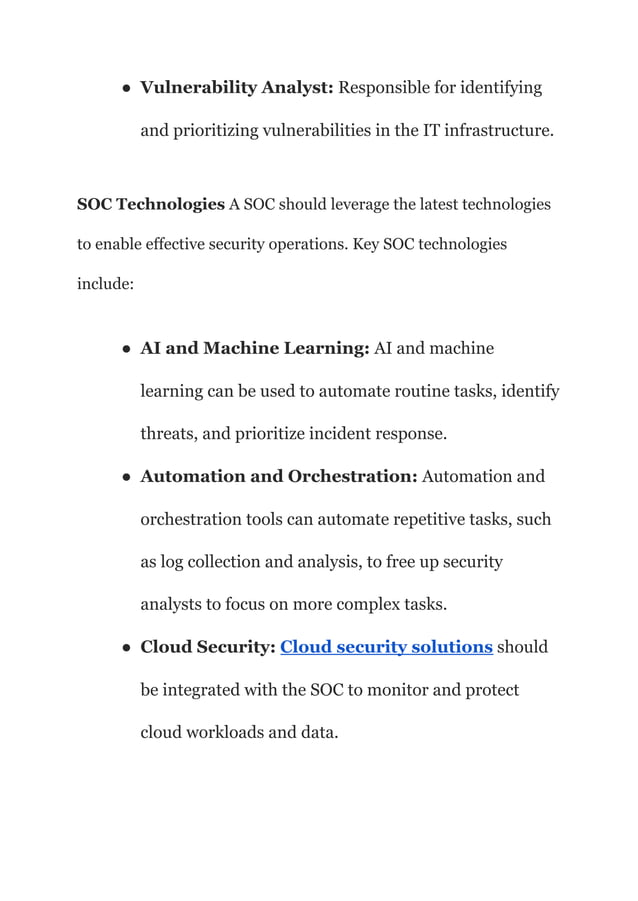 The Complete Security Operations Center Guide for 2023 | PDF | Information and Network Security ...