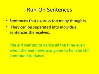 The complete sentence | PPT