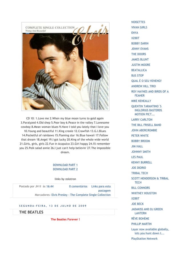 The Complete Single Collection Elvis Presley | PDF