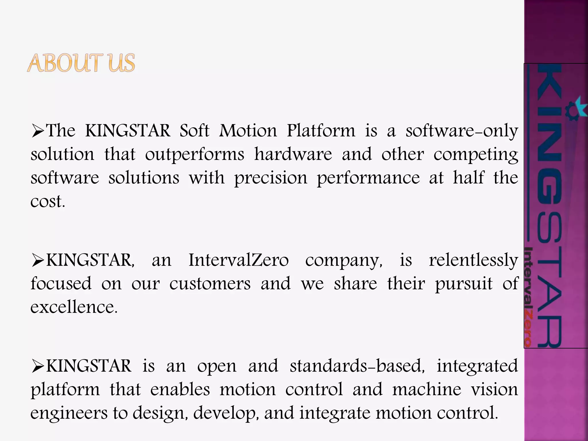 The Complete Software Platform for Machine Vision | PPT