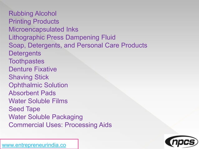 Manufacturing of Synthetic Resins with Formulae & Processes | PPT