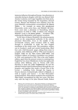 DE MATERIA MEDICA of DIOSCORIDES, 1013 pages | PDF