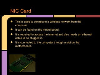 The components of a computer | PDF