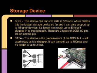 The components of a computer | PDF