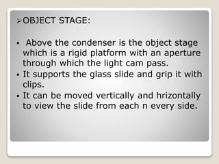 The components of a microscope | PPTX
