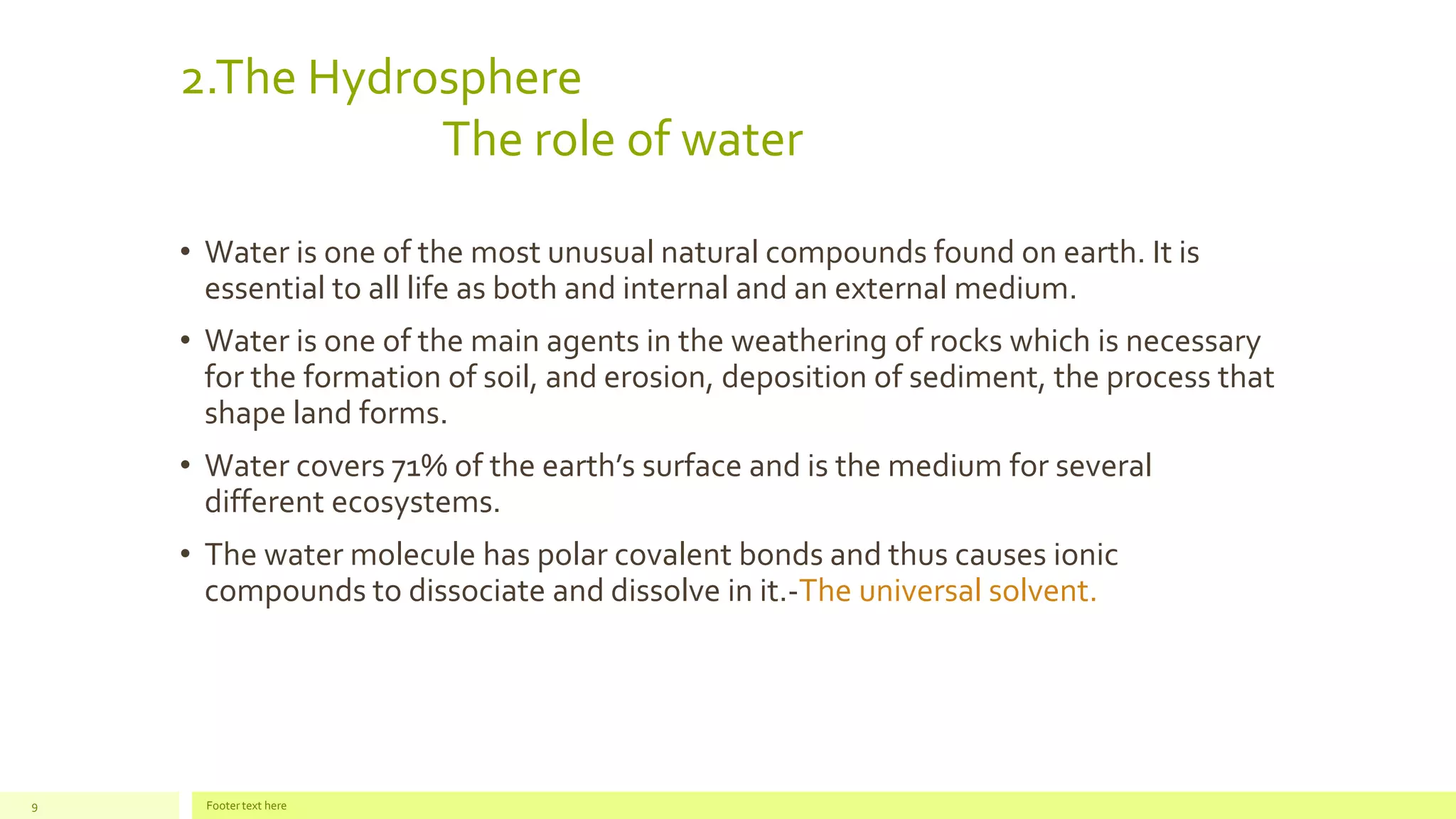 The components of an ecosystem | PPTX