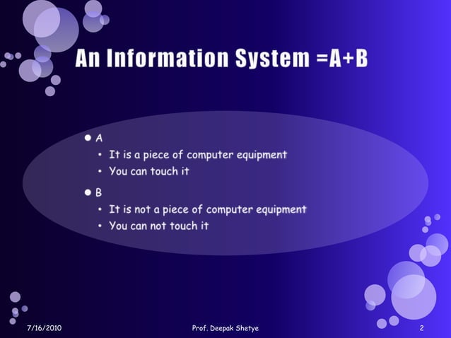 The components of an information system | PPT