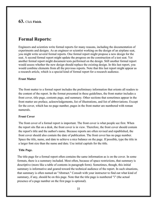 The components of_a_report | DOCX