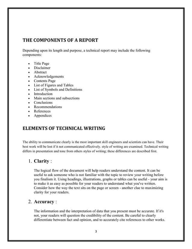 The components of_a_report | DOCX