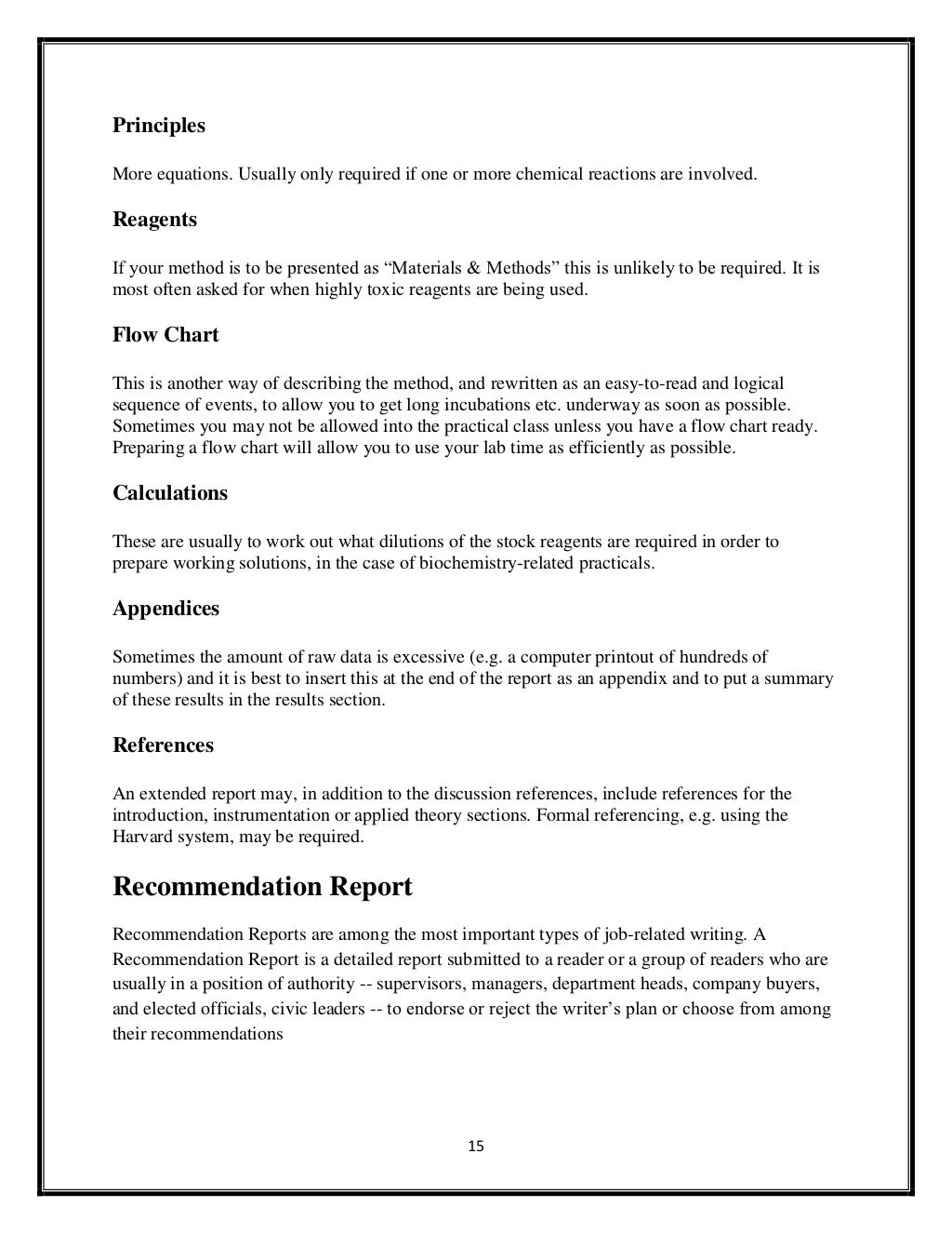 The components of_a_report