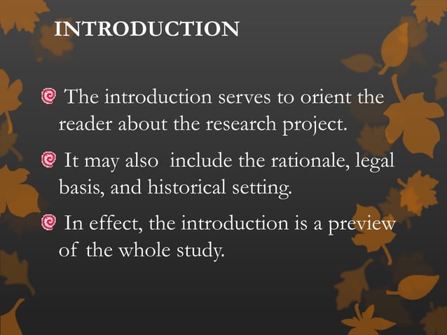 The components of research proposal | PPTX