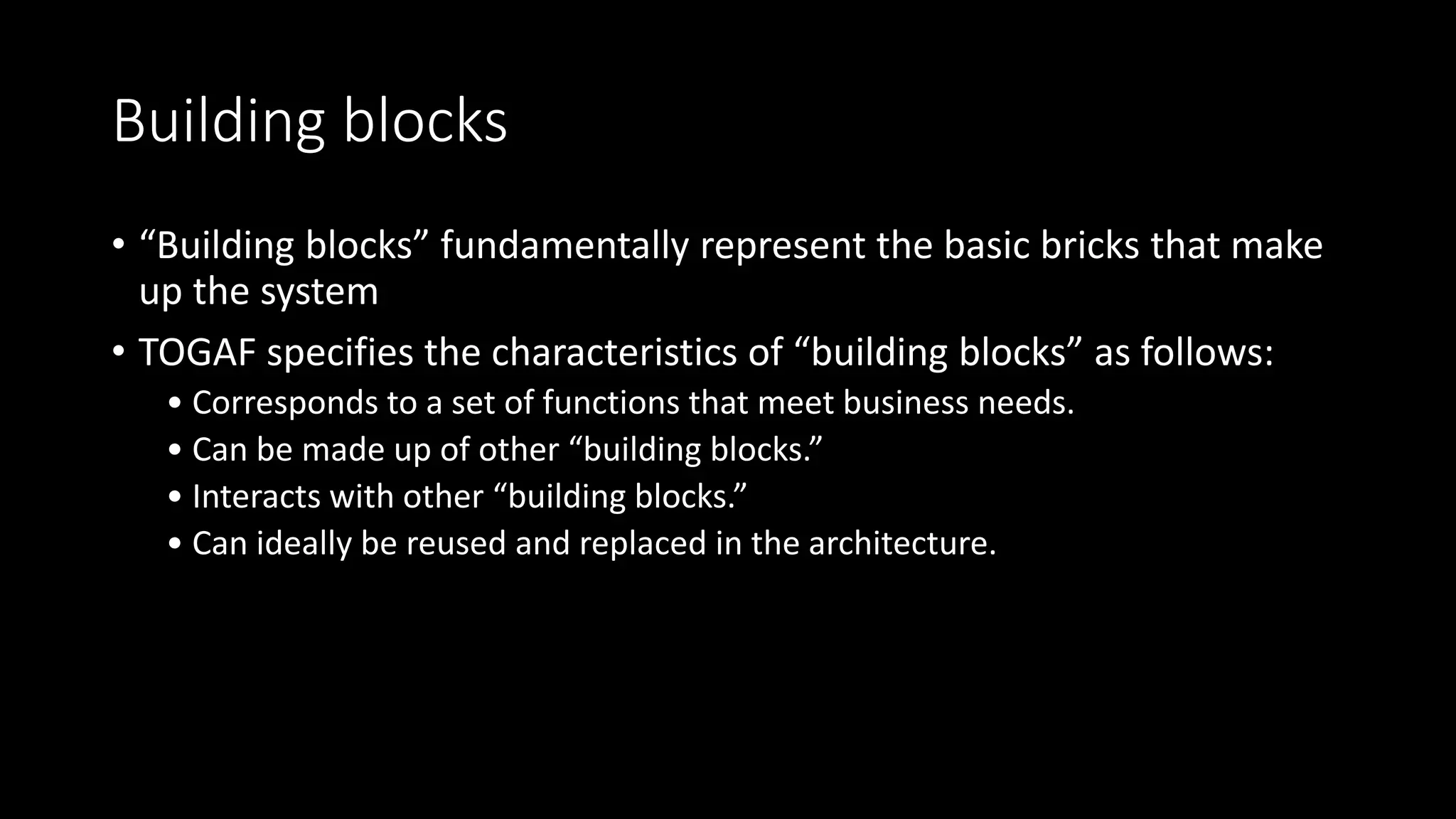 The components of togaf architecture | PPTX | Programming Languages ...