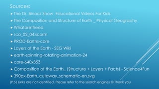 The composition and structure of earth | PPT