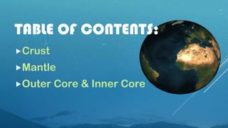 The composition and structure of earth | PDF