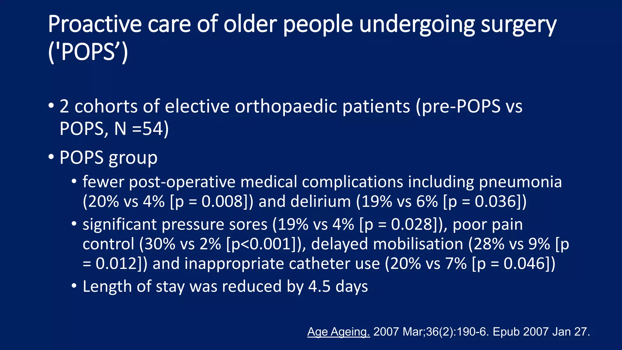 The comprehensive geriatric assessment pcp slides | PPTX