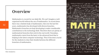 The Comprehensive Guide on Branches of Mathematics | PPTX