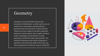 The Comprehensive Guide on Branches of Mathematics | PPTX