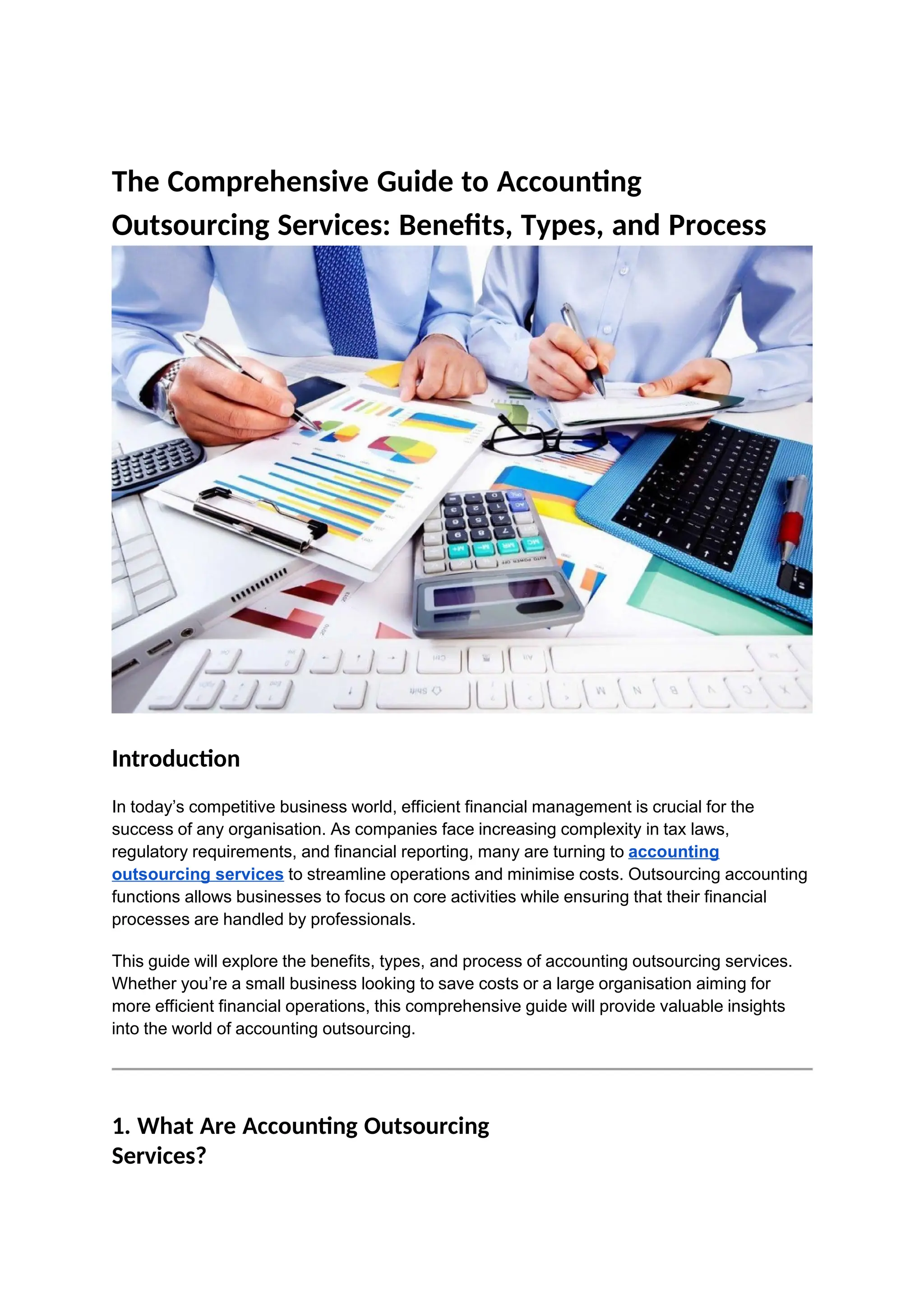 The Comprehensive Guide to Accounting Outsourcing Services_ Benefits ...