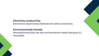 The Comprehensive Guide to Brass Fasteners: Selection, Application, and ...