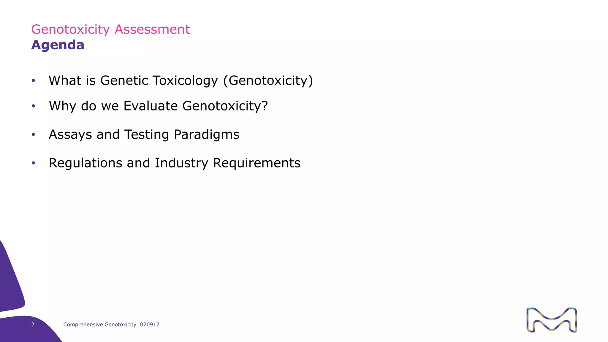 The Comprehensive Guide to Genotoxicity Assessment | PDF