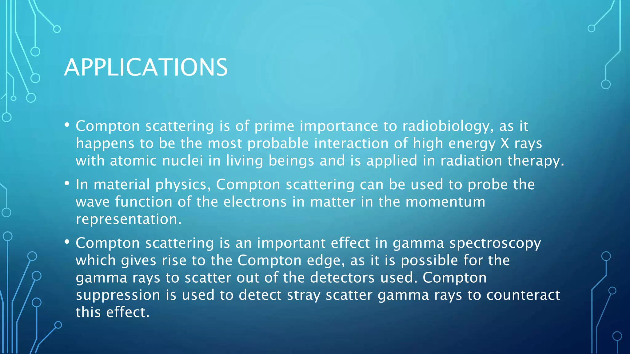 The compton effect | PPTX