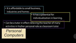The computer as a tutor | PPT