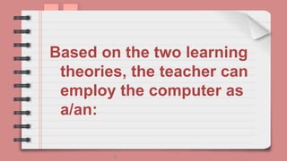 THE COMPUTER AS THE TEACHER’S TOOLS.pptx