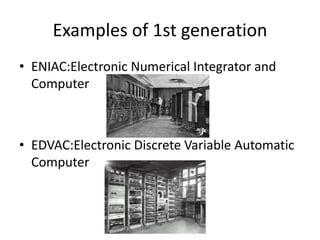 The computers generations | PPT