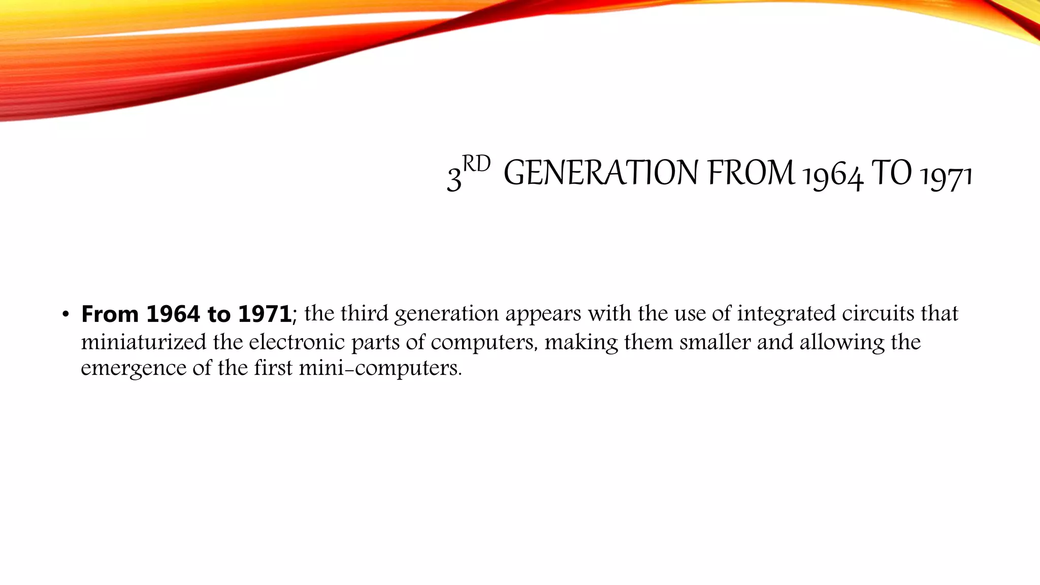 The computers’ generations | PPT | Free Download