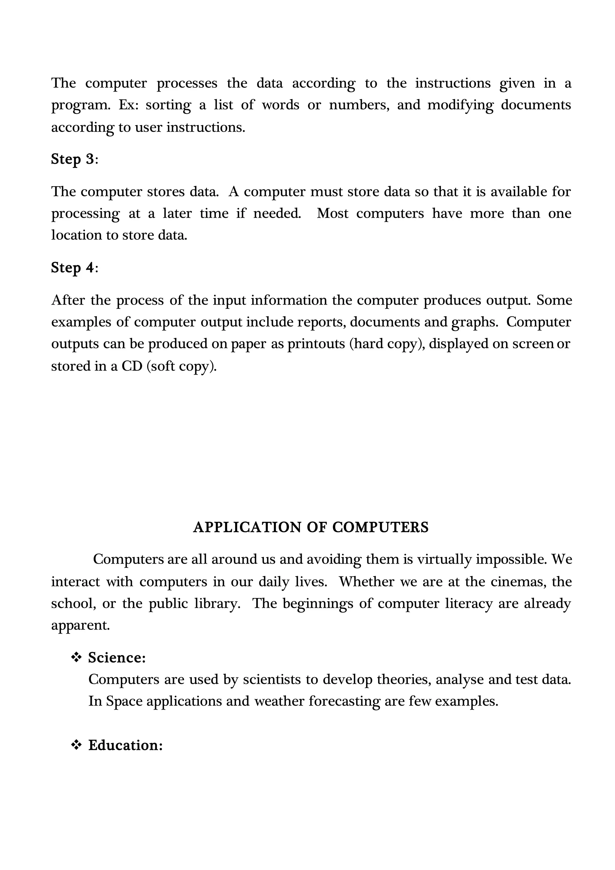 The computer system | DOCX