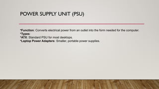 Brief discription about Computer Hardware.. | PPTX