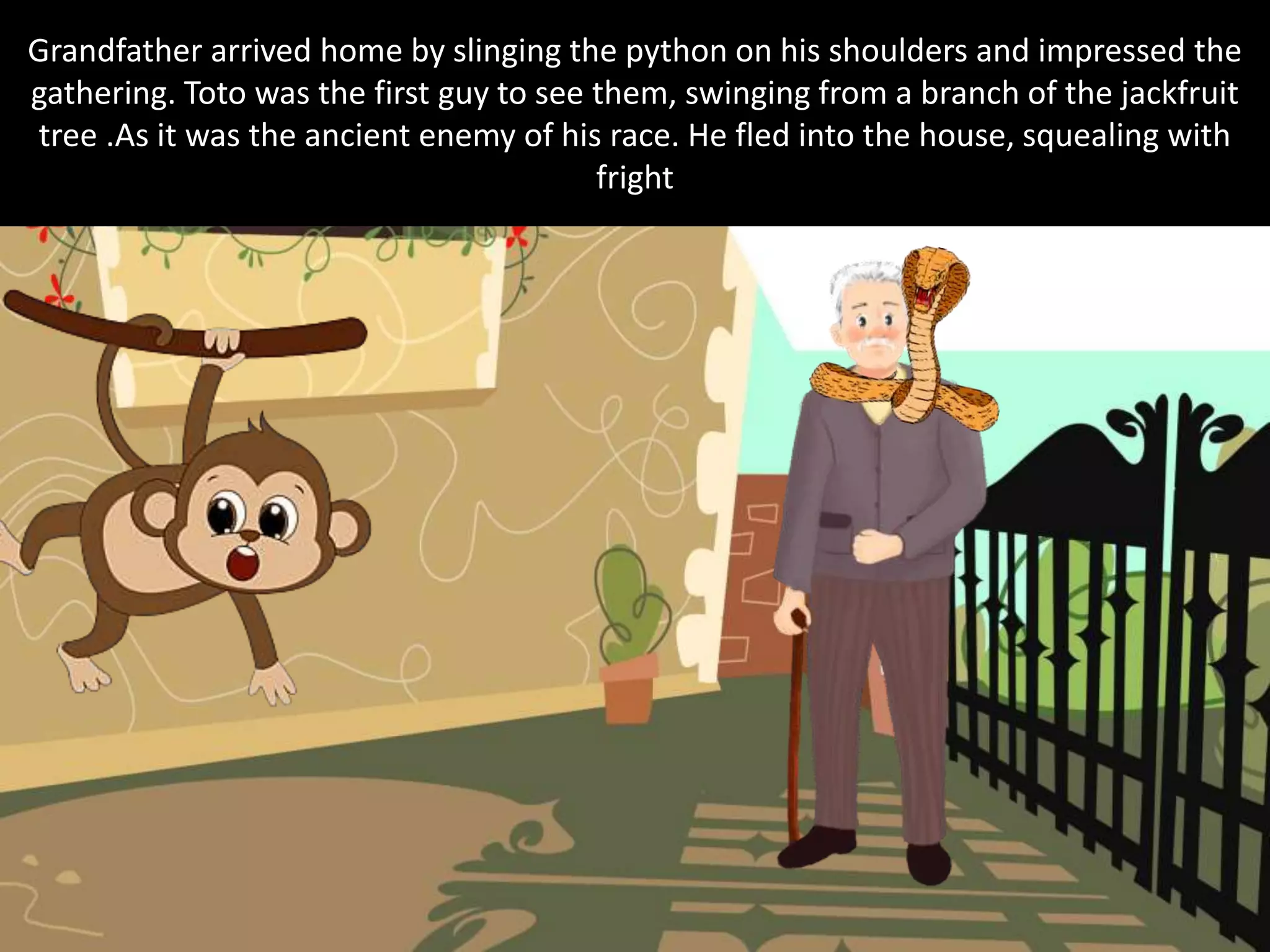 The conceited python | PPTX