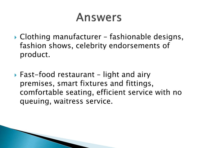 The concept of adding value | PPT